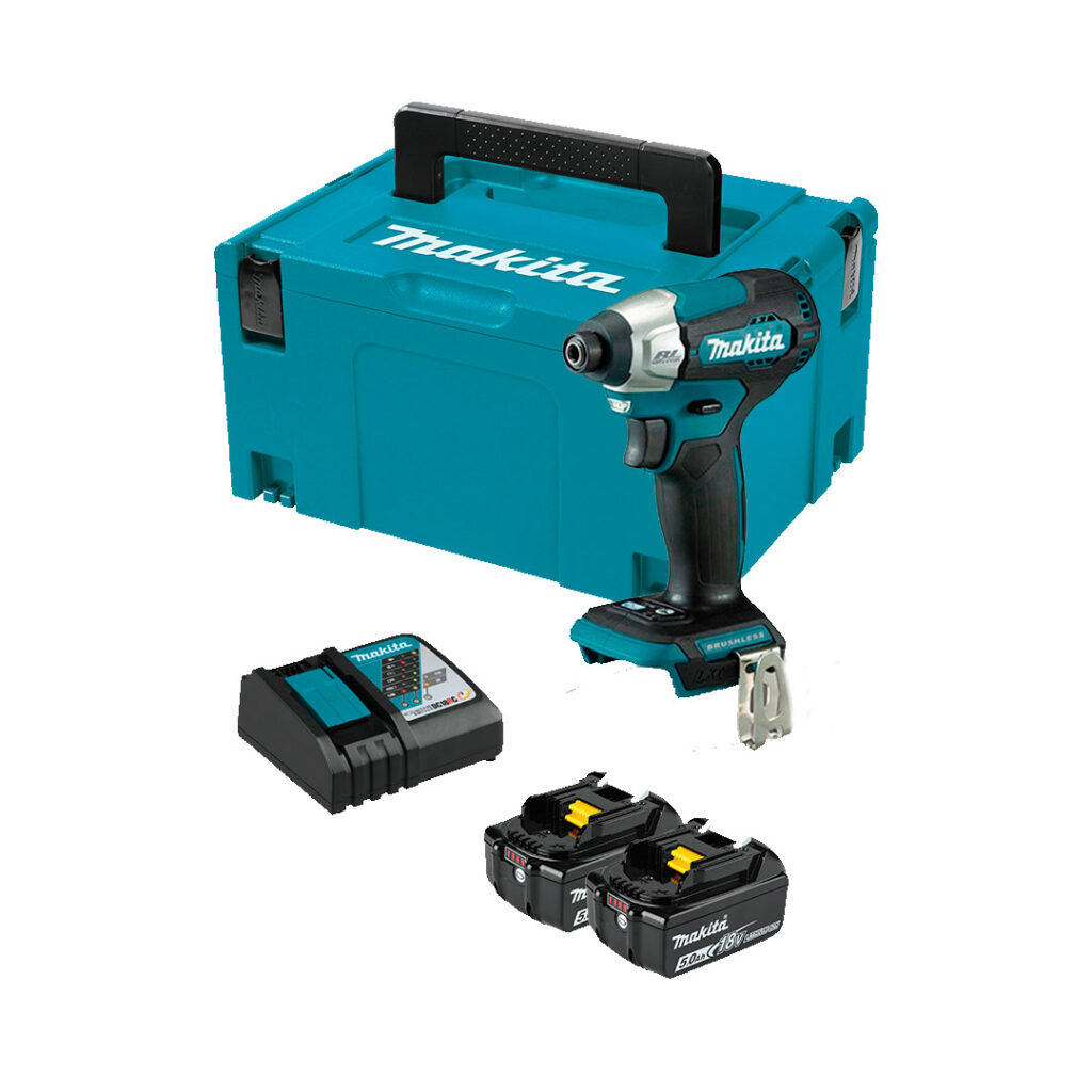 Makita DTD157RTJ atornillador de impacto BL 18V 5,0ah LXT 140Nm » Pro Ferretería