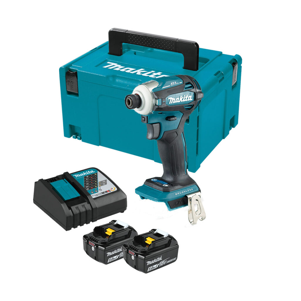 Makita DTD172RTJ atornillador de impacto BL 18V LXT 180Nm » Pro Ferretería