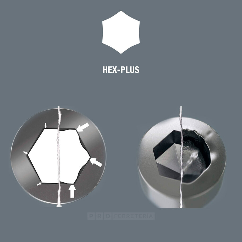 Juego de llaves hexagonales acodadas métricas Wera 05022087001 cromado ...