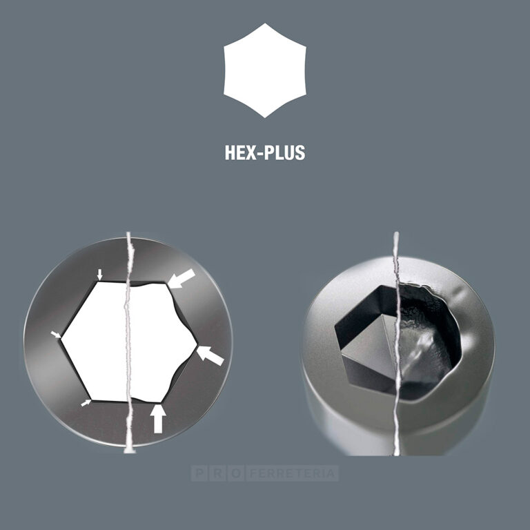 Juego de llaves hexagonales acodadas métricas Wera 05022087001 cromado ...